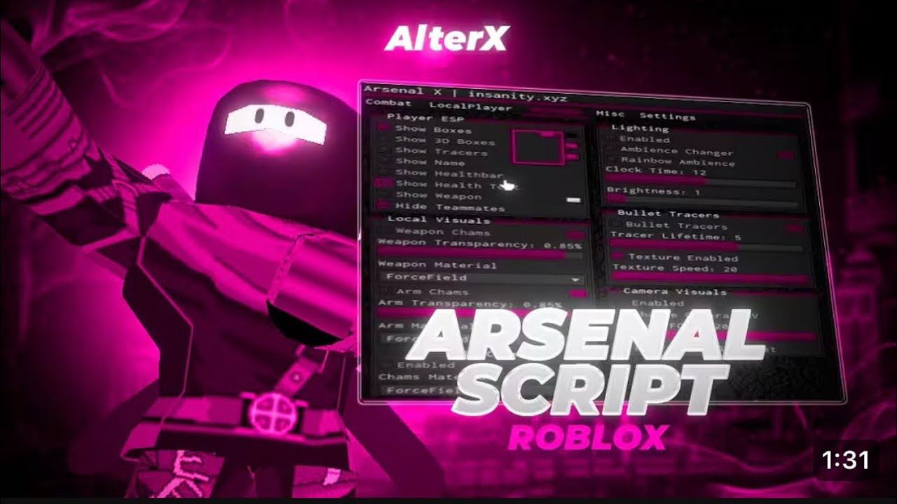 ARSENAL SCRiPT - link in description - YouTube