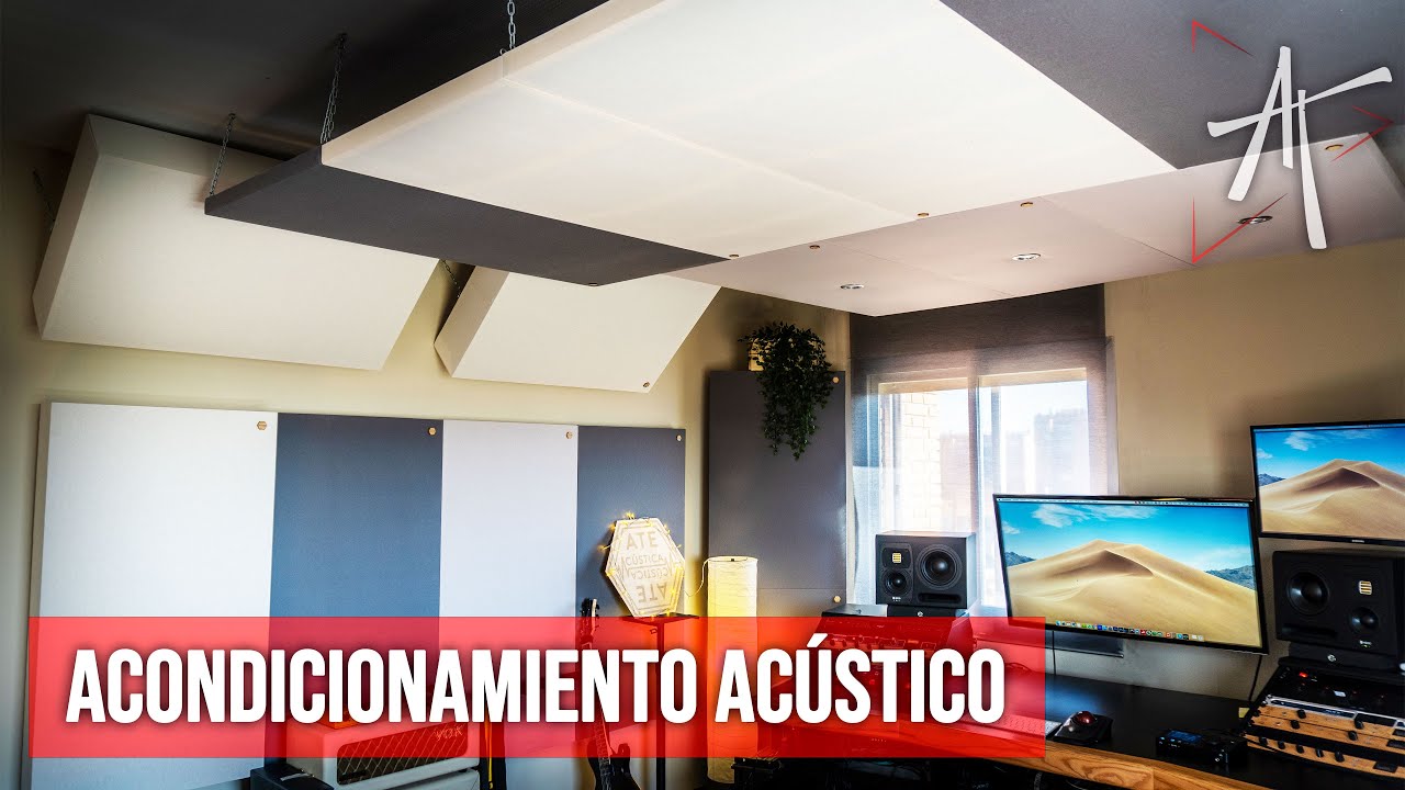 Así he MEJORADO la ACÚSTICA de mi Homestudio - YouTube