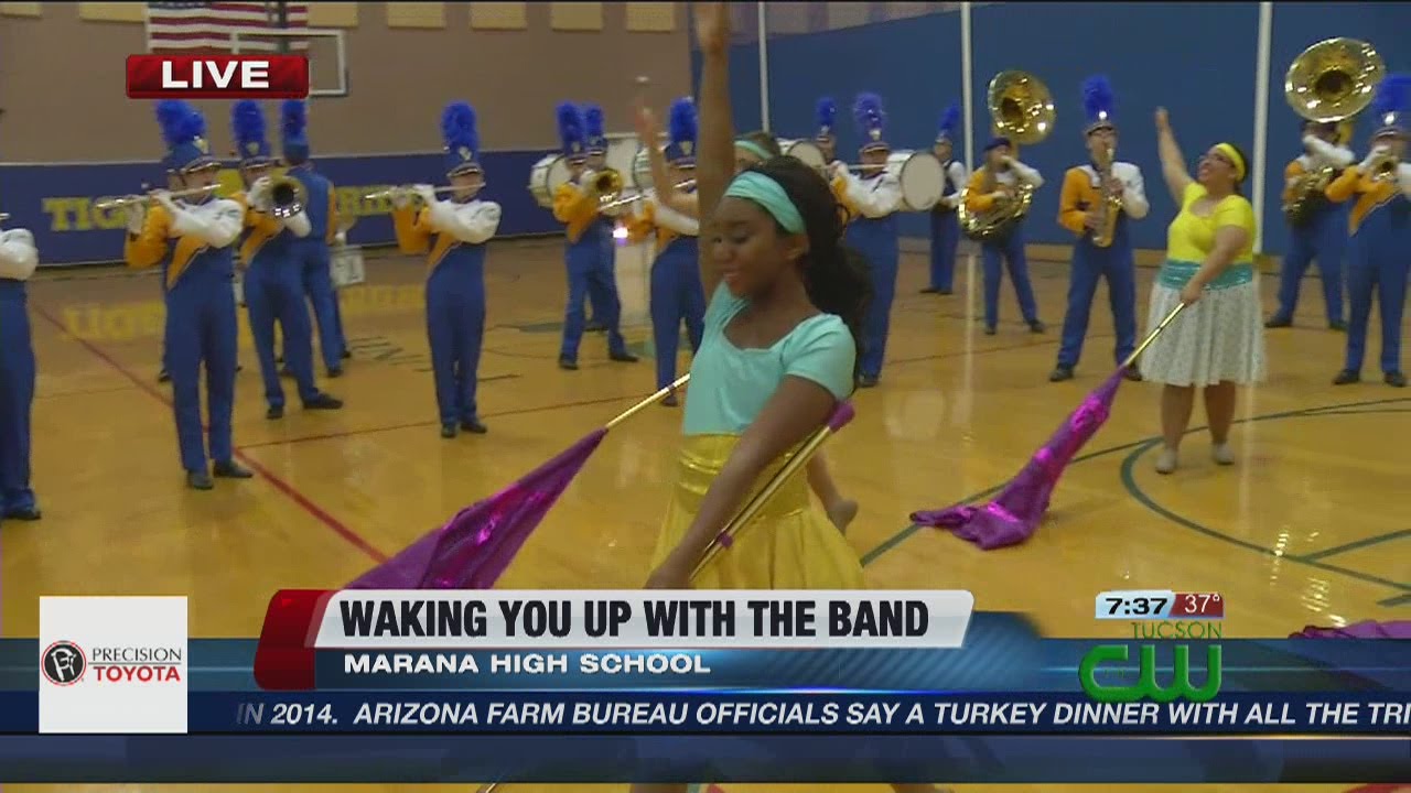 Good Morning Tucson Wake Up Call: Marana High School - YouTube