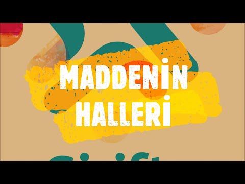 3. sınıf fen maddenin halleri #madde