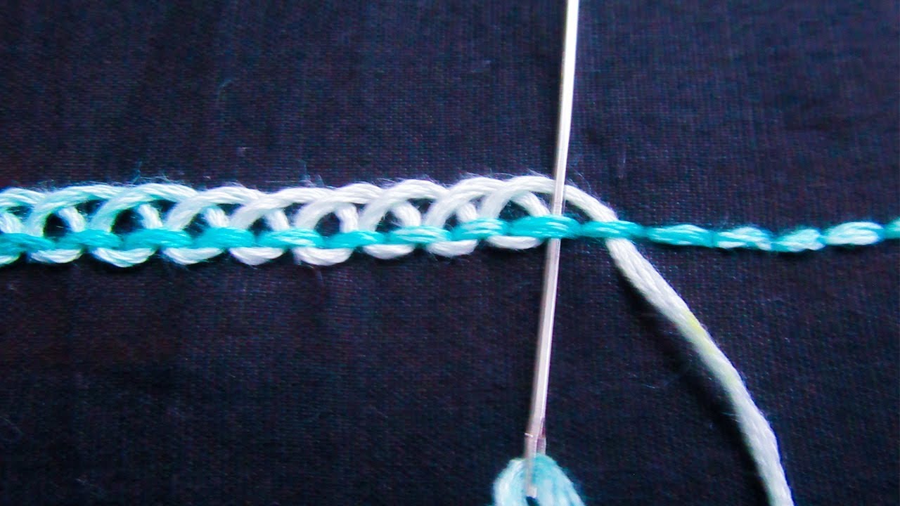 Hand Embroidery Basic Stitches; Step By Step Video Tutorial; Part 8 ...
