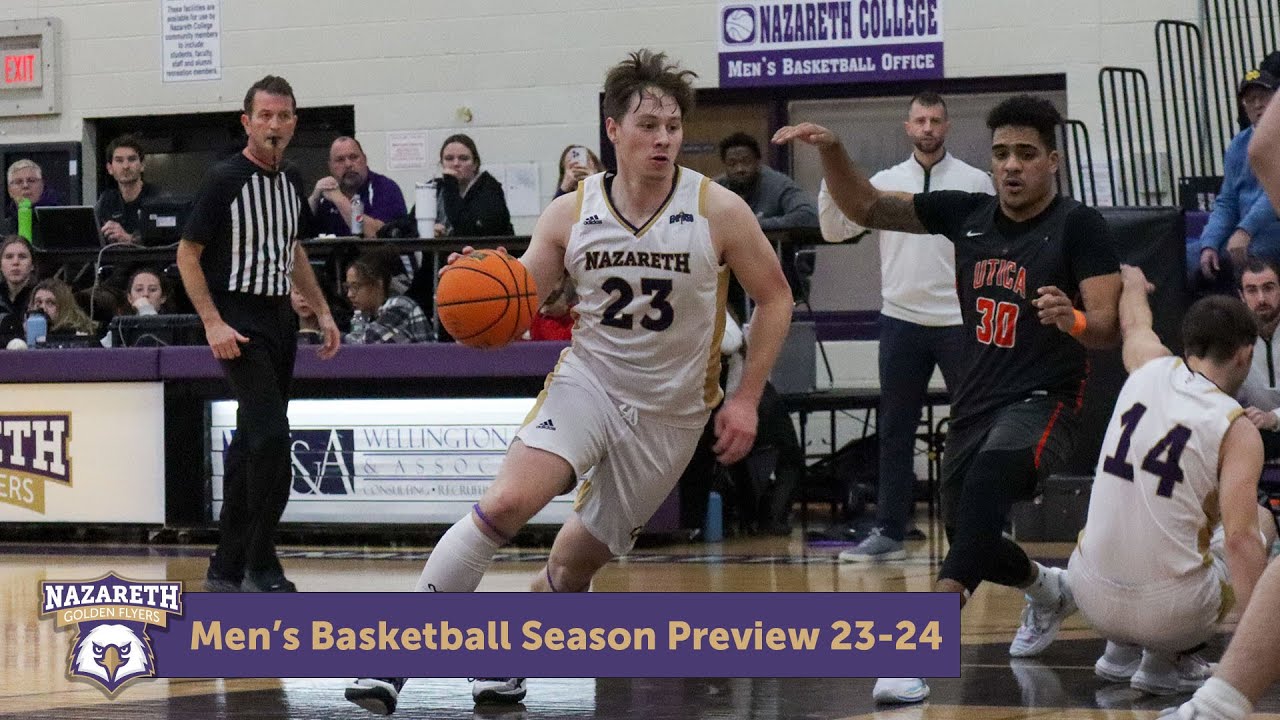 2023-24 Nazareth Men's Basketball Season Preview - YouTube