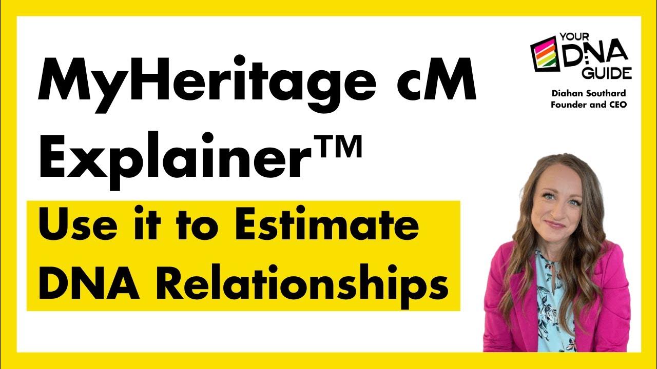 MyHeritage cM Explainer™ | Estimate DNA Relationships - YouTube