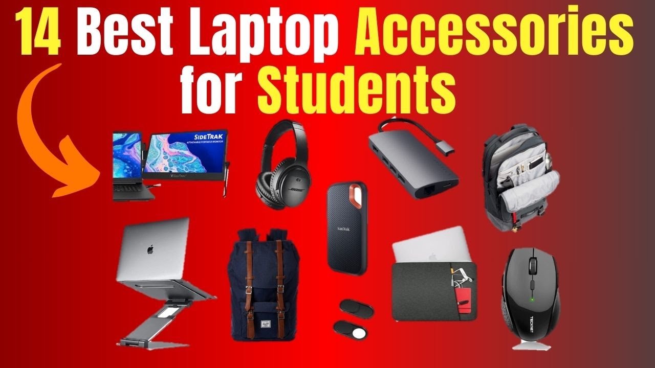 14 Best Laptop Accessories for Students in 2024 - YouTube