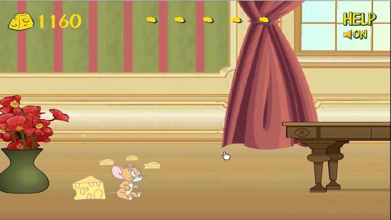 Tom And Jerry Run Jerry Run | Cartoon Games Network - YouTube