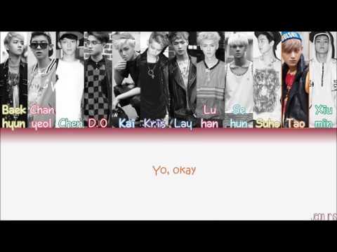EXO - Growl – Han/Rom/Pt – Br – Color Coded - YouTube