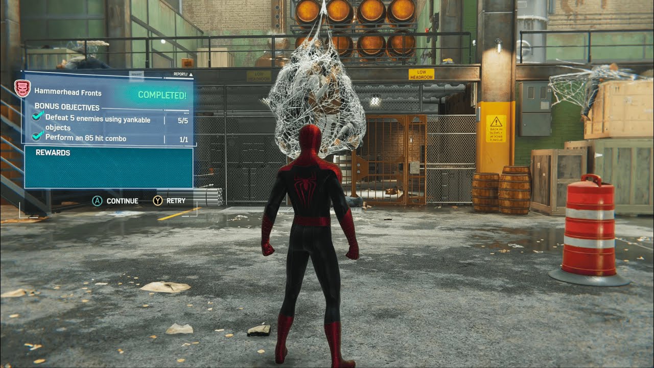 Spider-Man Remastered (Turf War ) Hammer Head Hideout | No Damage ...