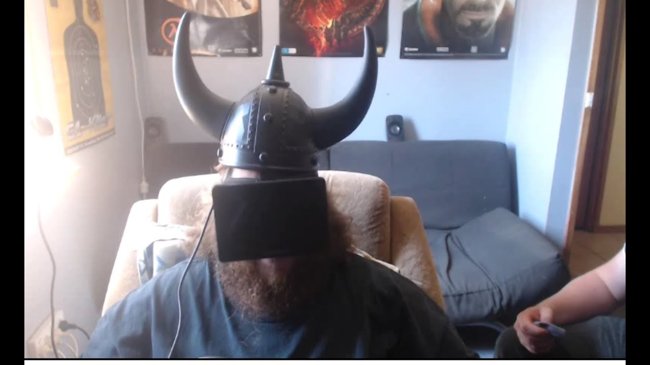 Data's VERY first time using the oculus rift - YouTube