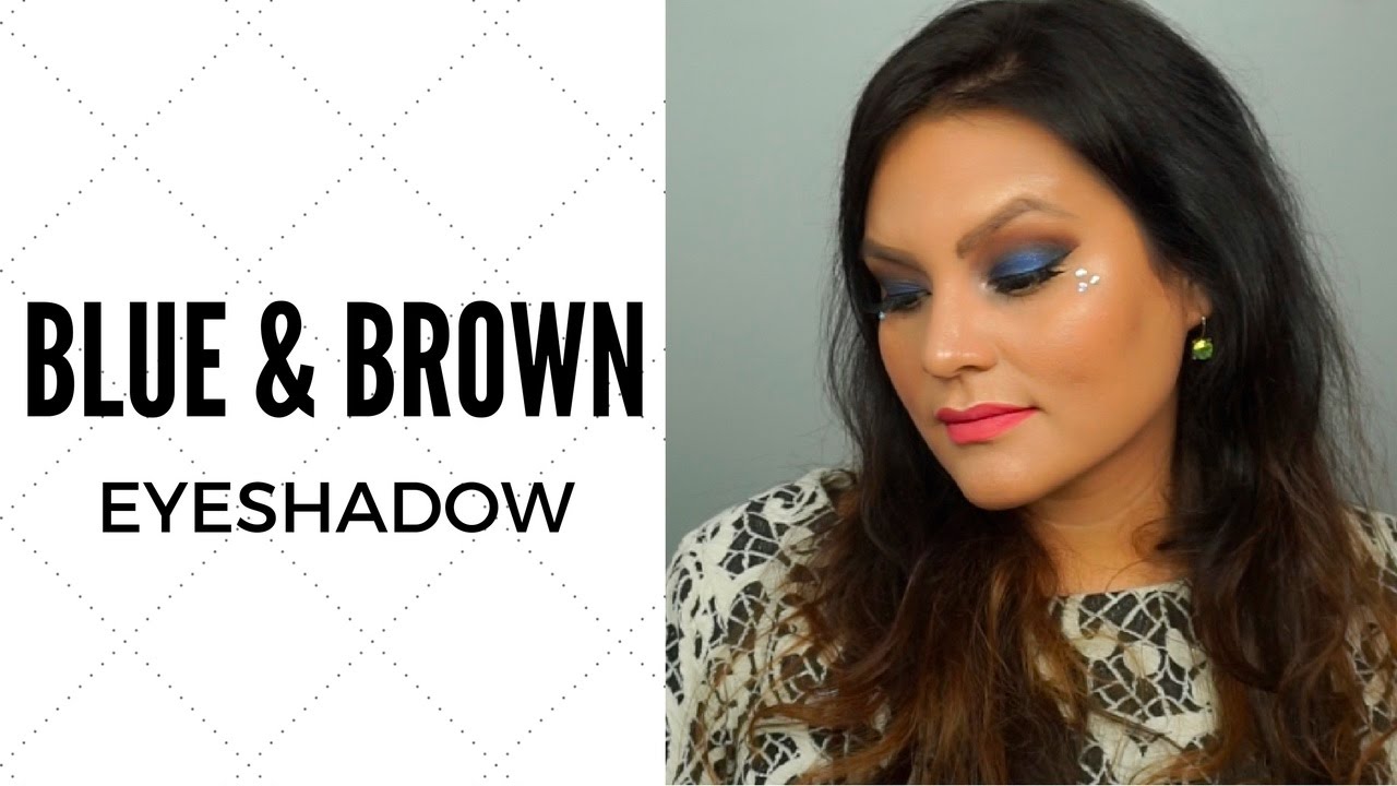 Blue and Brown Eyeshadow Tutorial | Melissa Chee - YouTube