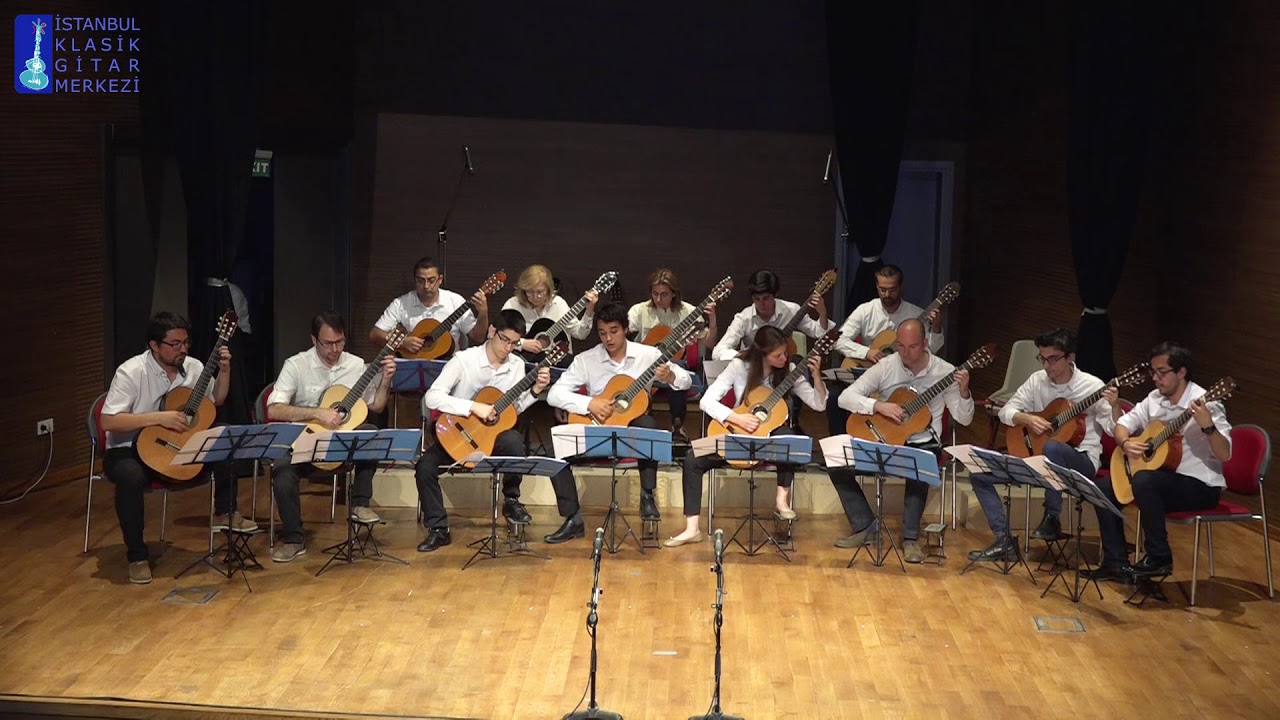 Karl Jenkins - Palladio - Istanbul Classical Guitar Orchestra - YouTube