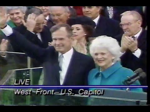 1989 Presidential Inauguration of George H. W. Bush and Inaugural ...