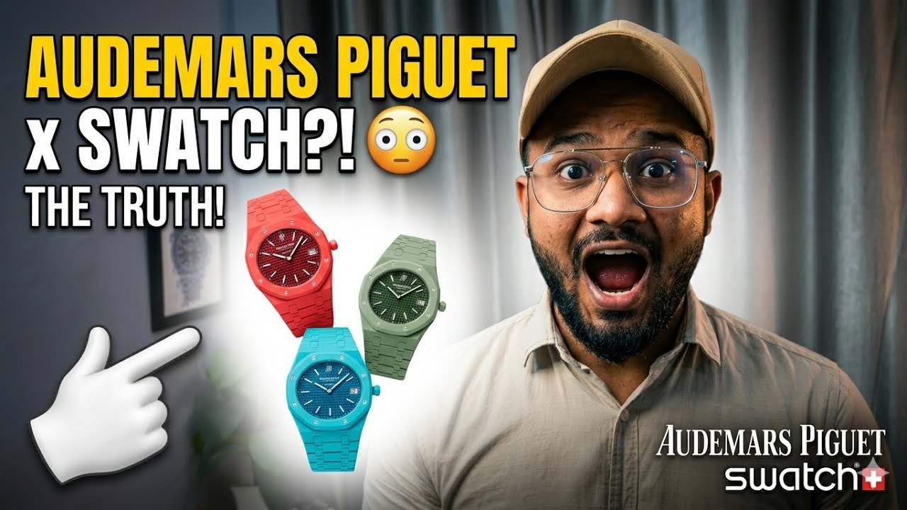 Swatch x AP Royal Oak?! 😳 Biggest Luxury Watch Collab Ever Explained ...