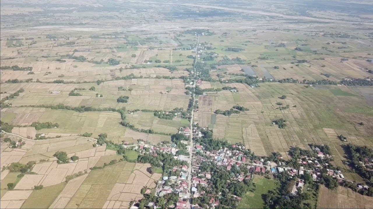 Aerial view of San Manuel Pangasinan, Philippines at 500m Altitude by ...