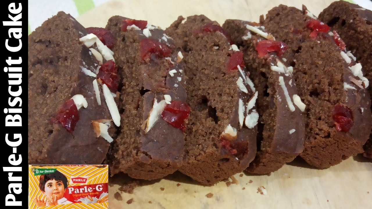 Parle-G biscuit cake recipe/ parle-G cake #kitchentable # ...