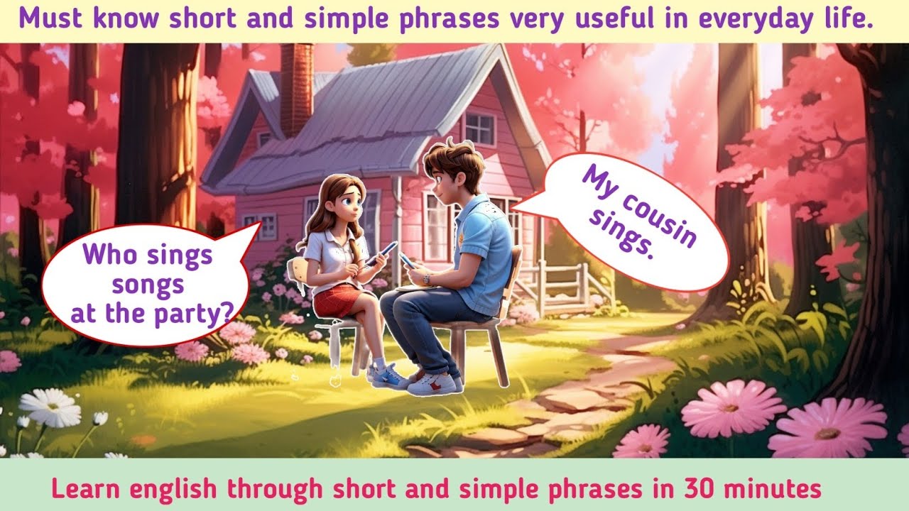 100+Simple Phrases | Learn English | English Speaking Practice for ...