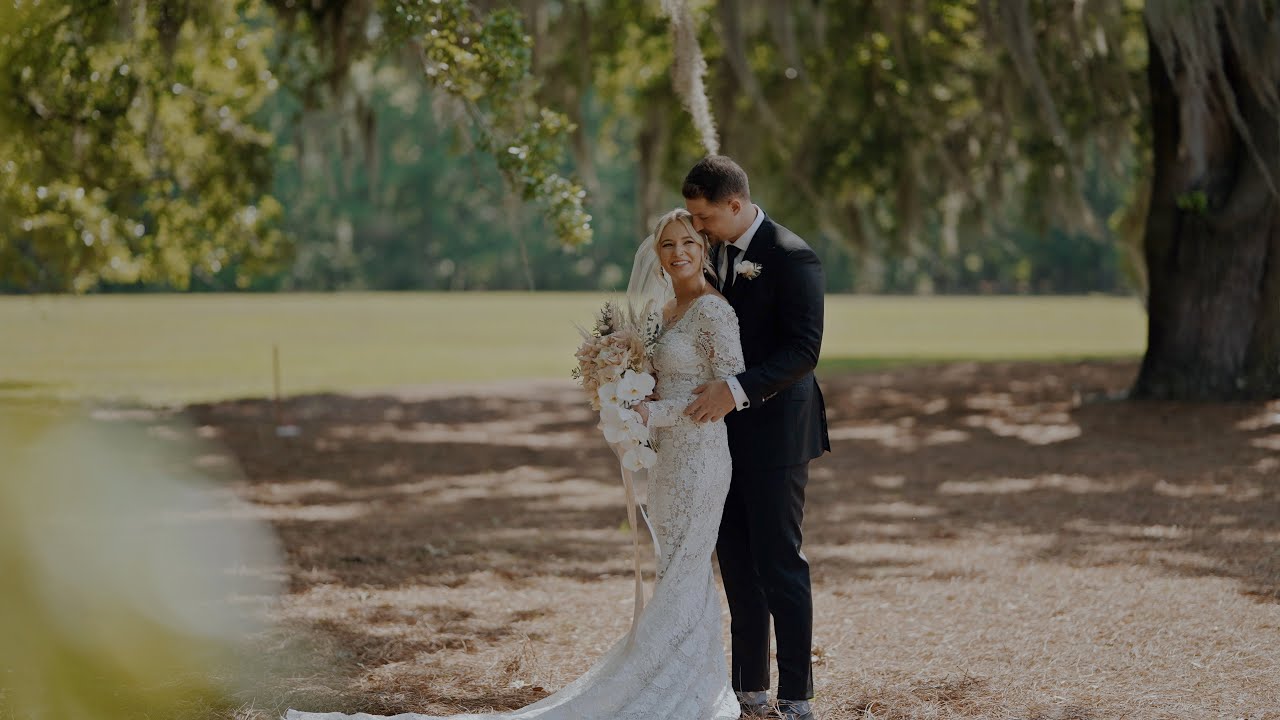 The Greatest First Kiss Handshake! 🔥 NFL Couple Share Their Wedding at ...