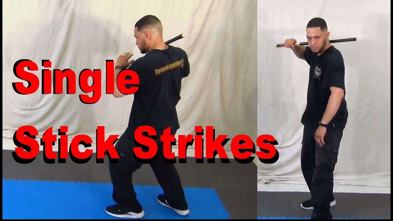 Basic Strikes for the Single Stick - YouTube