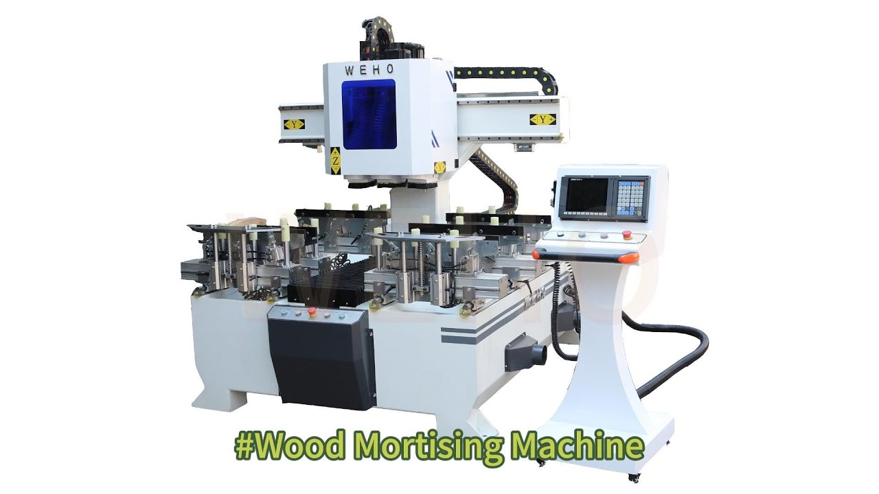 Wood cnc mortising machine 3 axis CNC Multi-Spindle Slot Milling ...