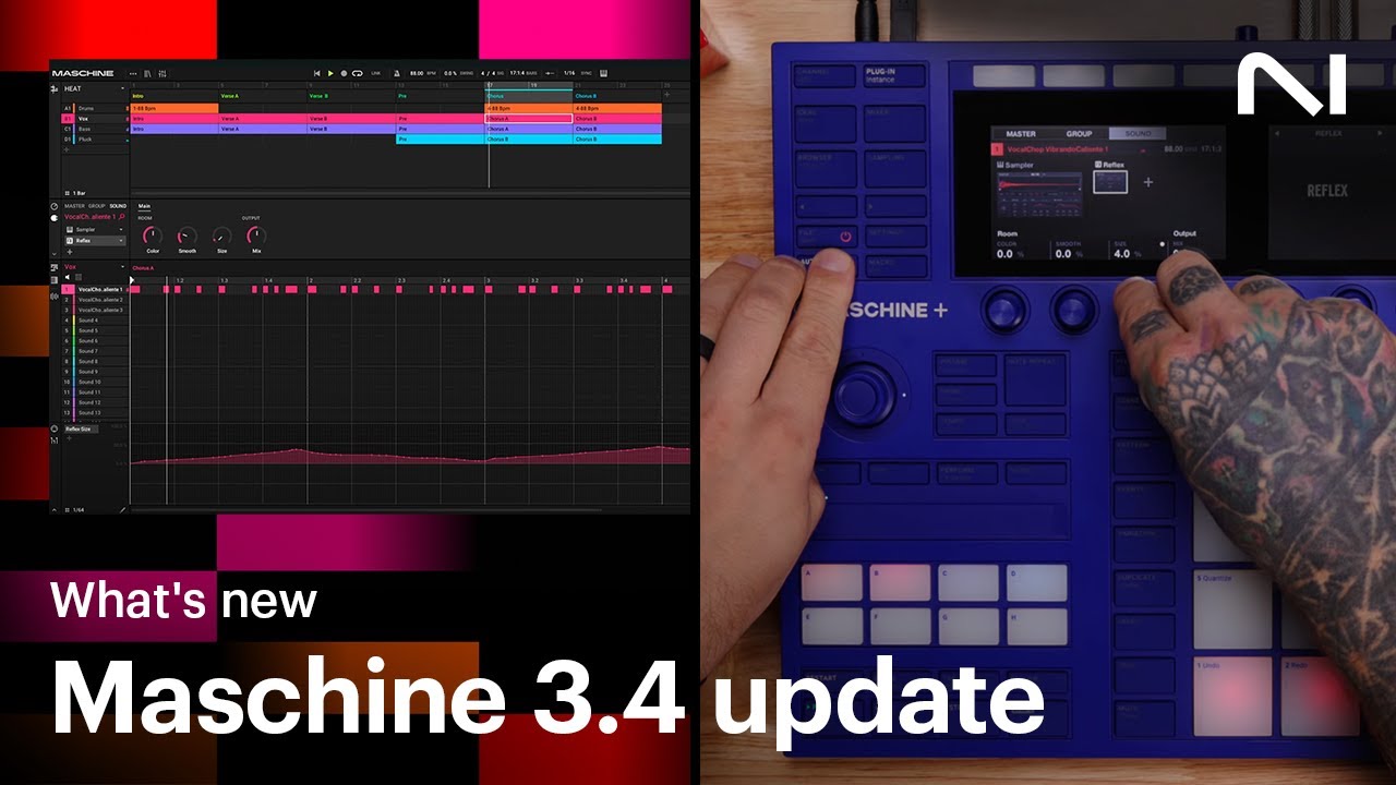 Discover what’s new across Maschine 3.4 and Maschine+ 2.1.0 | Native ...