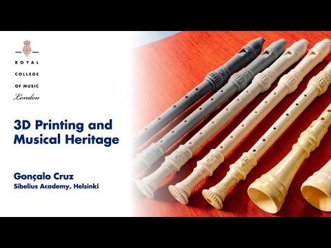 3D Printing of Museum Musical Instruments: From Object to Project, From ...