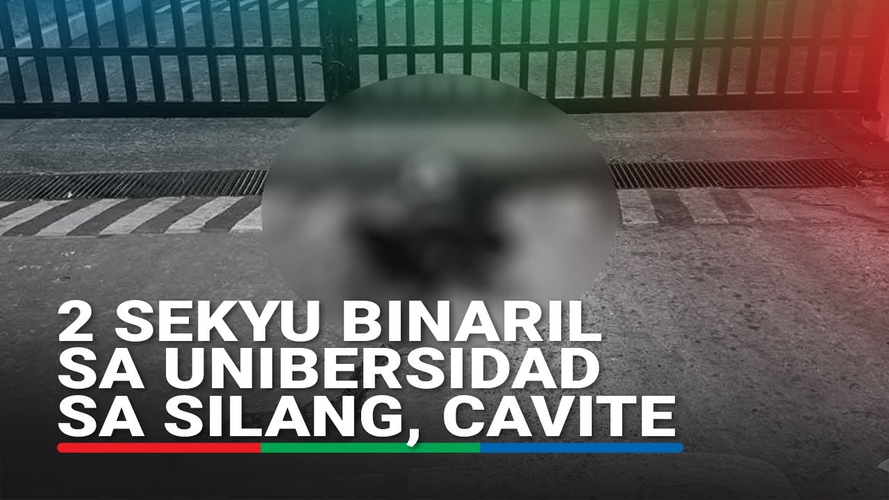 2 sekyu binaril sa unibersidad sa Silang, Cavite - YouTube