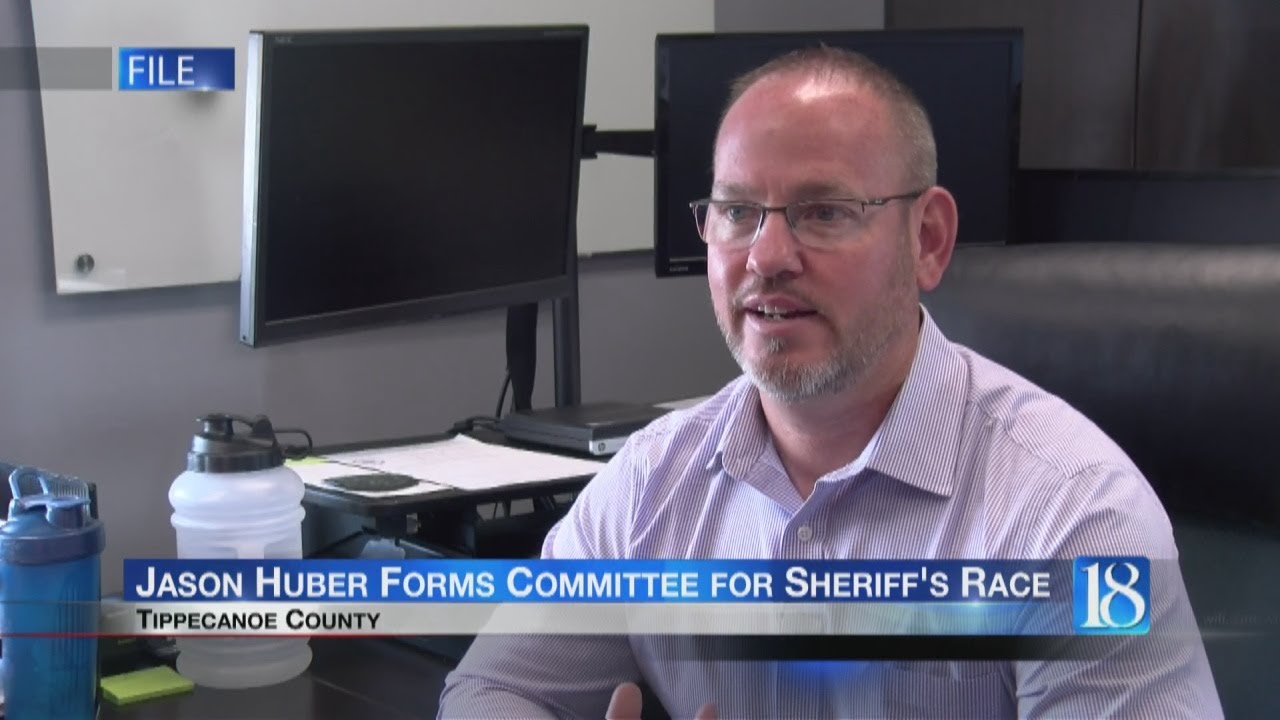 Jason Huber forms a committee for the Sheriff's race - YouTube