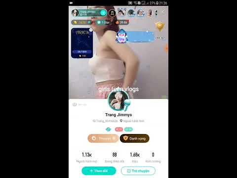 Bigo Trang jimmy xinh đẹp diệu dàng | girl teen vietnamese | girls teen vlogs