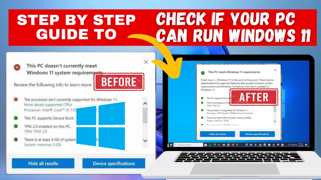 Can Your PC Run Windows 11?: How to Check System Requirements for ...