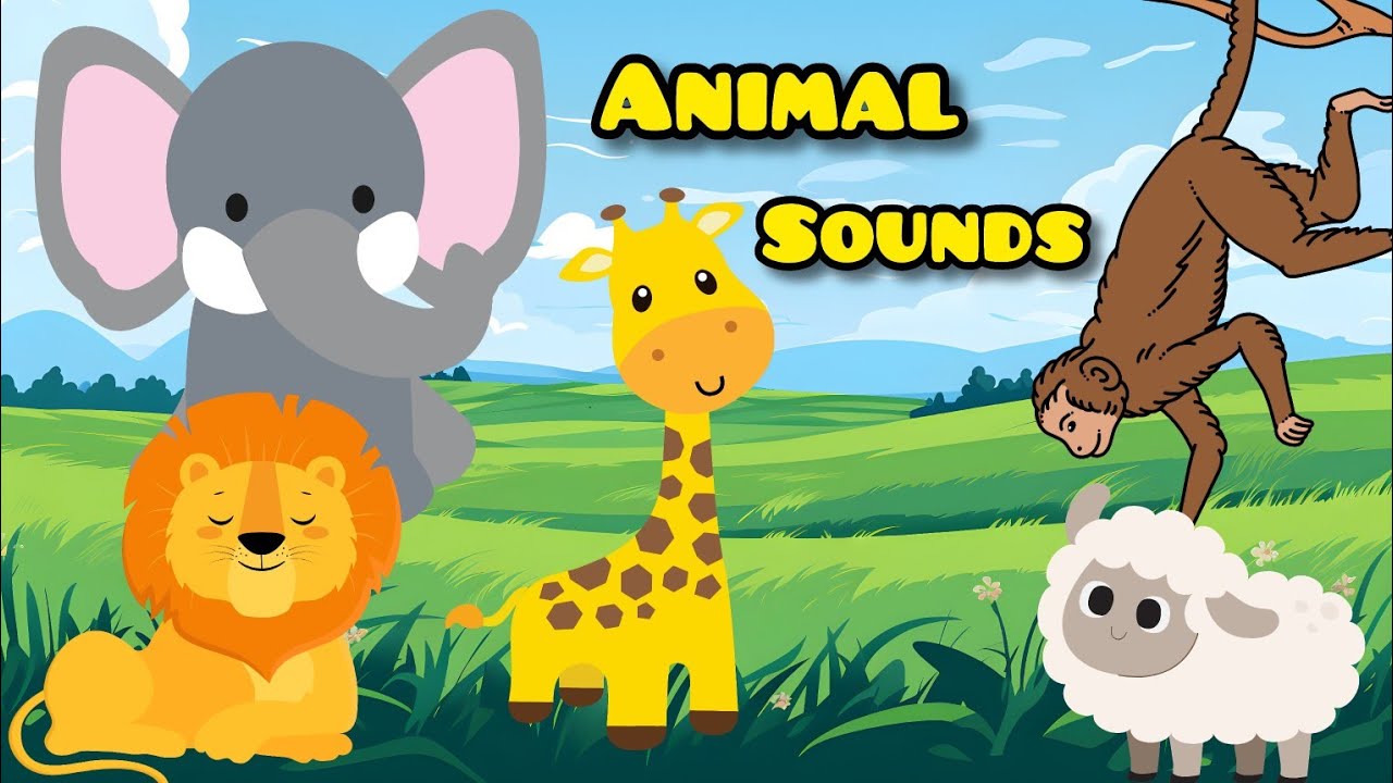 Animal Sounds | Animal Sound Video | Kiddies Show - YouTube