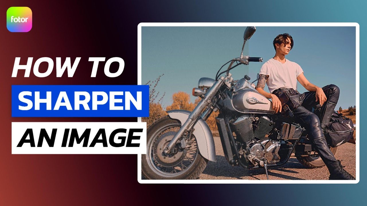 How to Sharpen an Image - YouTube