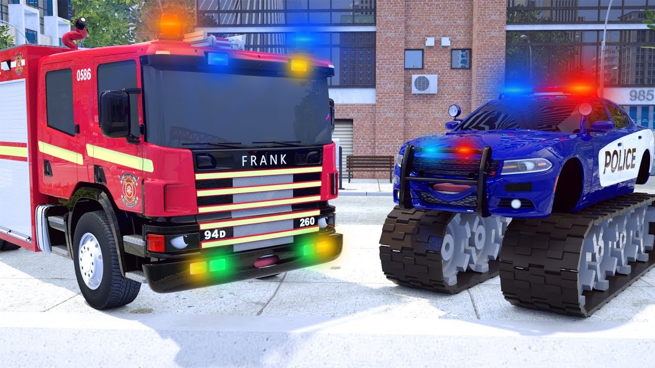 Fire Truck Frank in Situation - Wheel City Heroes (WCH) - Sergeant ...