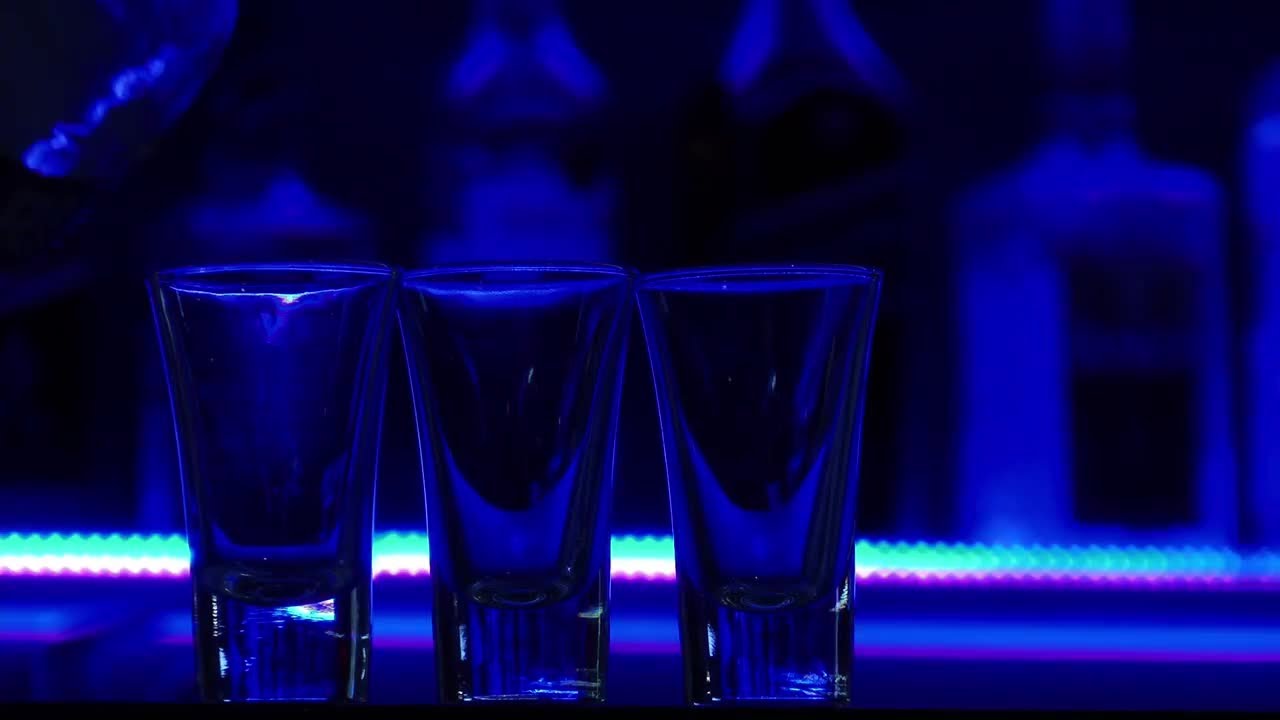 Pouring Three Shots Stock Video - YouTube