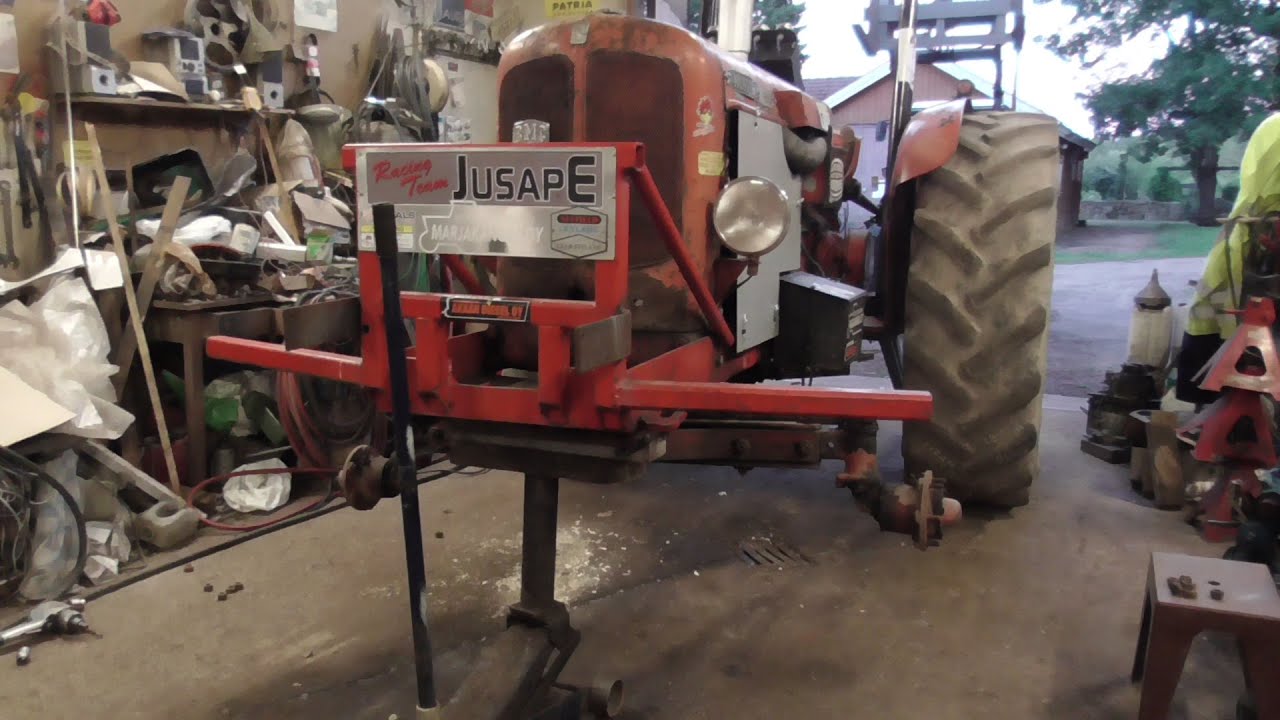 NUFFIELD 460 Turbo EVO IV , laihdutusyrityksen tuloksia - YouTube