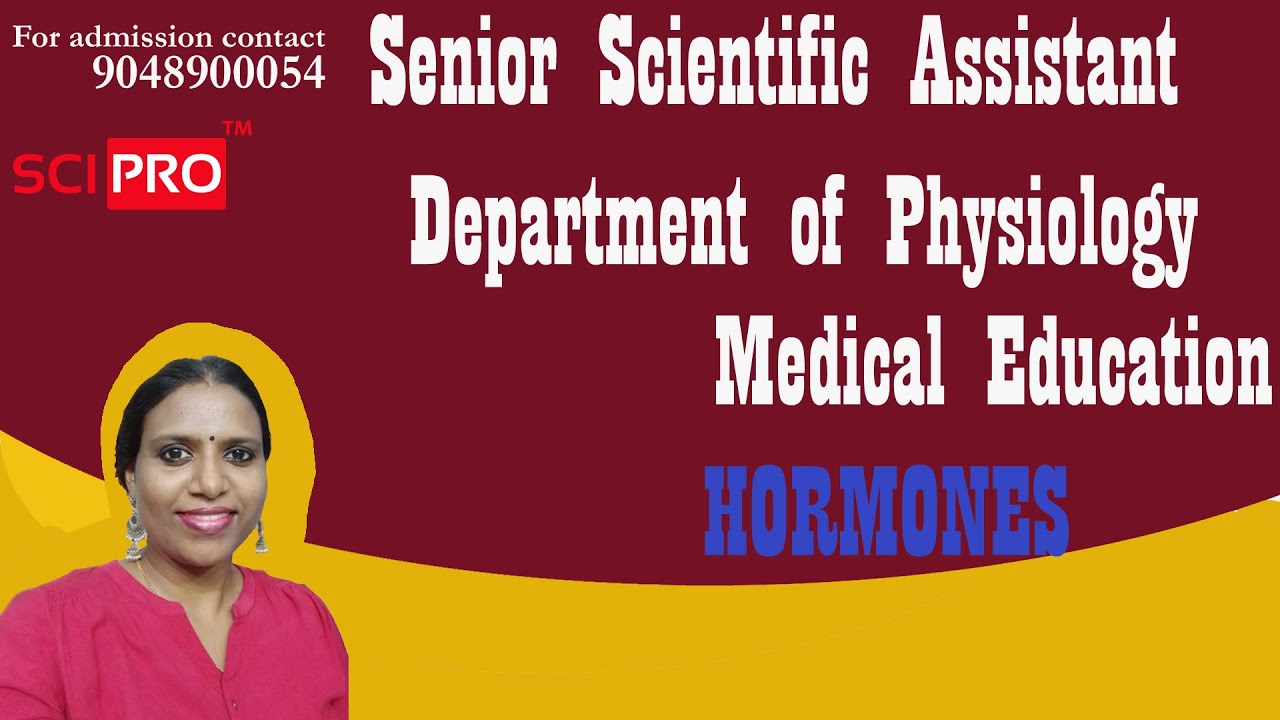 Senior Scientific Assistant Physiology| Medical Education|409/2023 ...