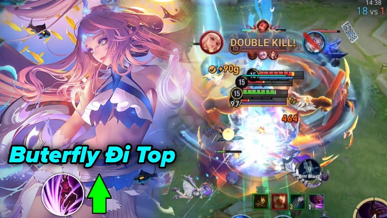 Butterfly Được Buff Để đi Top - Semi tank Build Khắc phục tất cả điểm ...