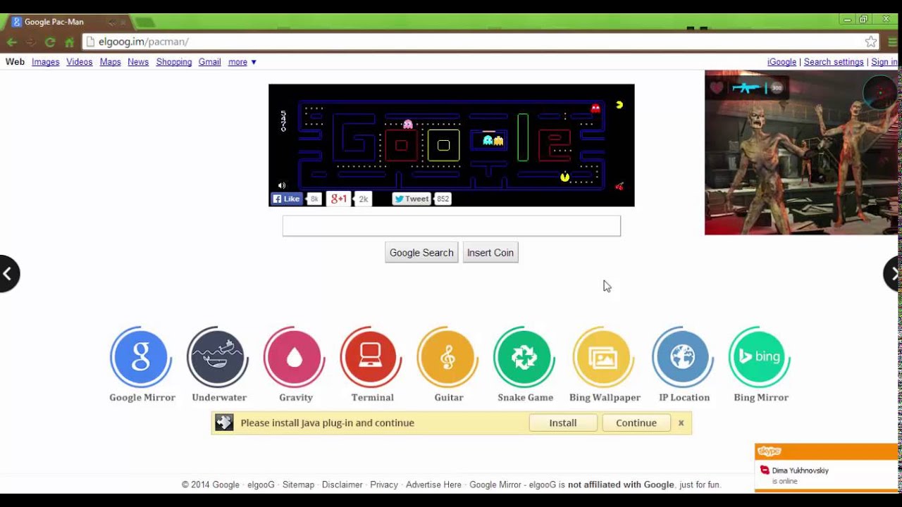 Top 5 Google Search Easter Eggs - YouTube