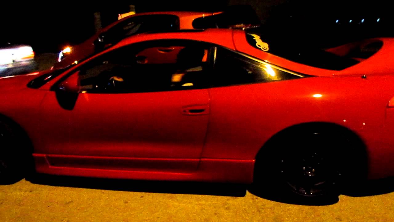 2012 Scion iQ Size comparsion to 1999 Mitsubishi Eclipse GSX - YouTube