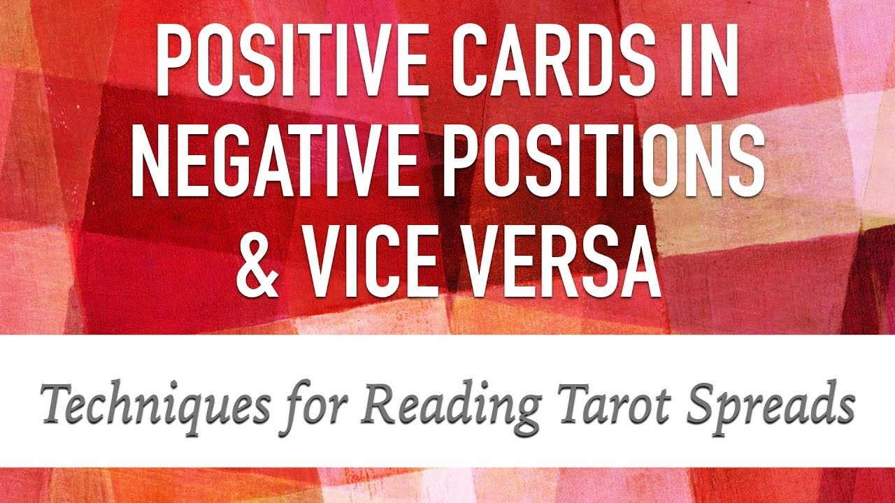 Positive Cards in Negative Positions and Vice Versa // Techniques for ...