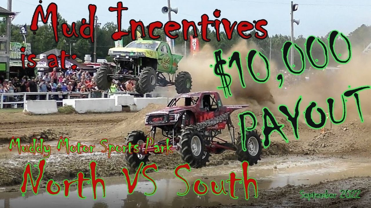 Dennis Andersons North Vs South at Muddy Motor Sports Park Mud Bogging ...