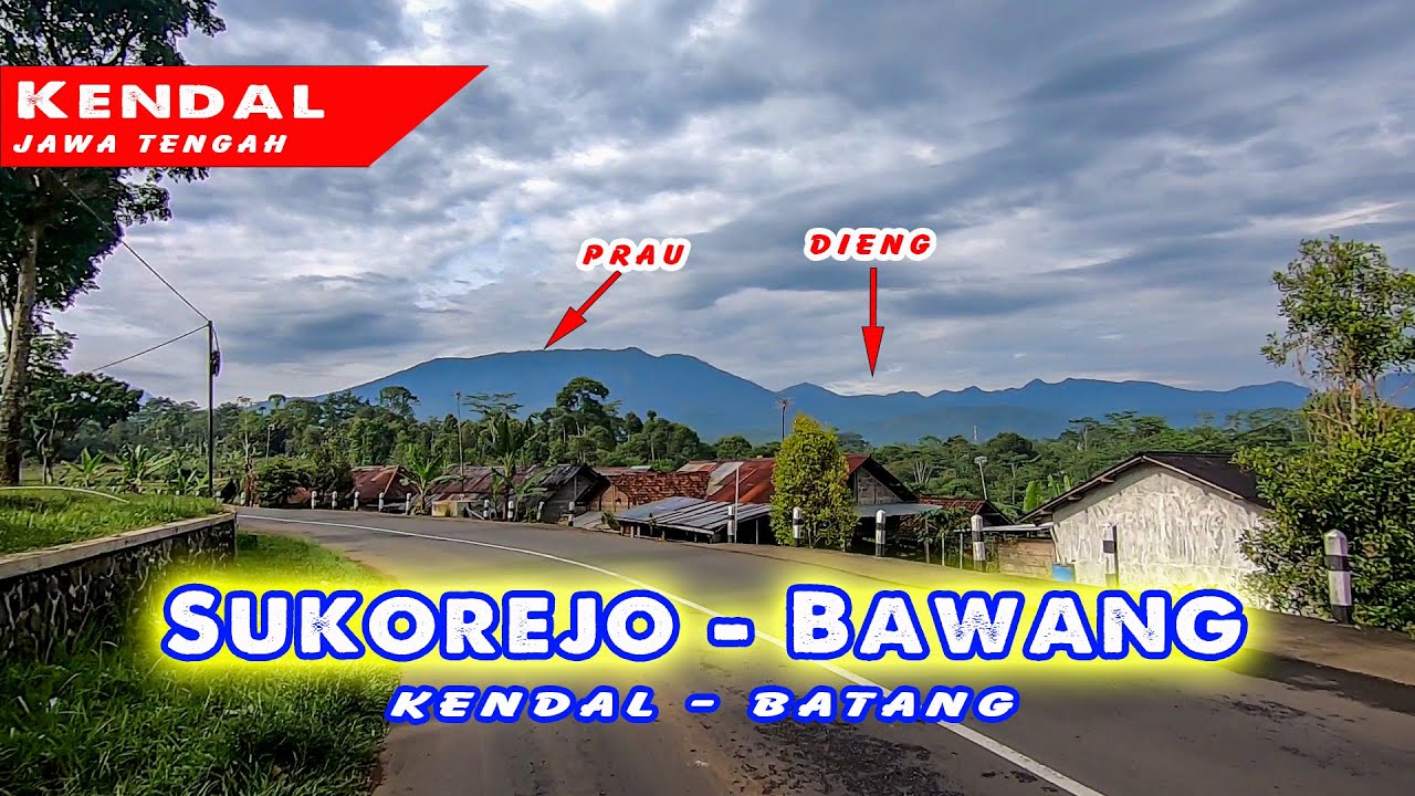 Perjalanan Sukorejo Kendal ke Bawang Batang Tahun 2021 - YouTube