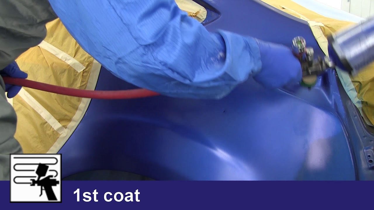 How to Use Sikkens Autowave - Application - YouTube