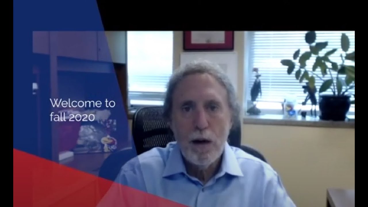 Dean Rick Ginsberg | Back to School Video 2020 - YouTube