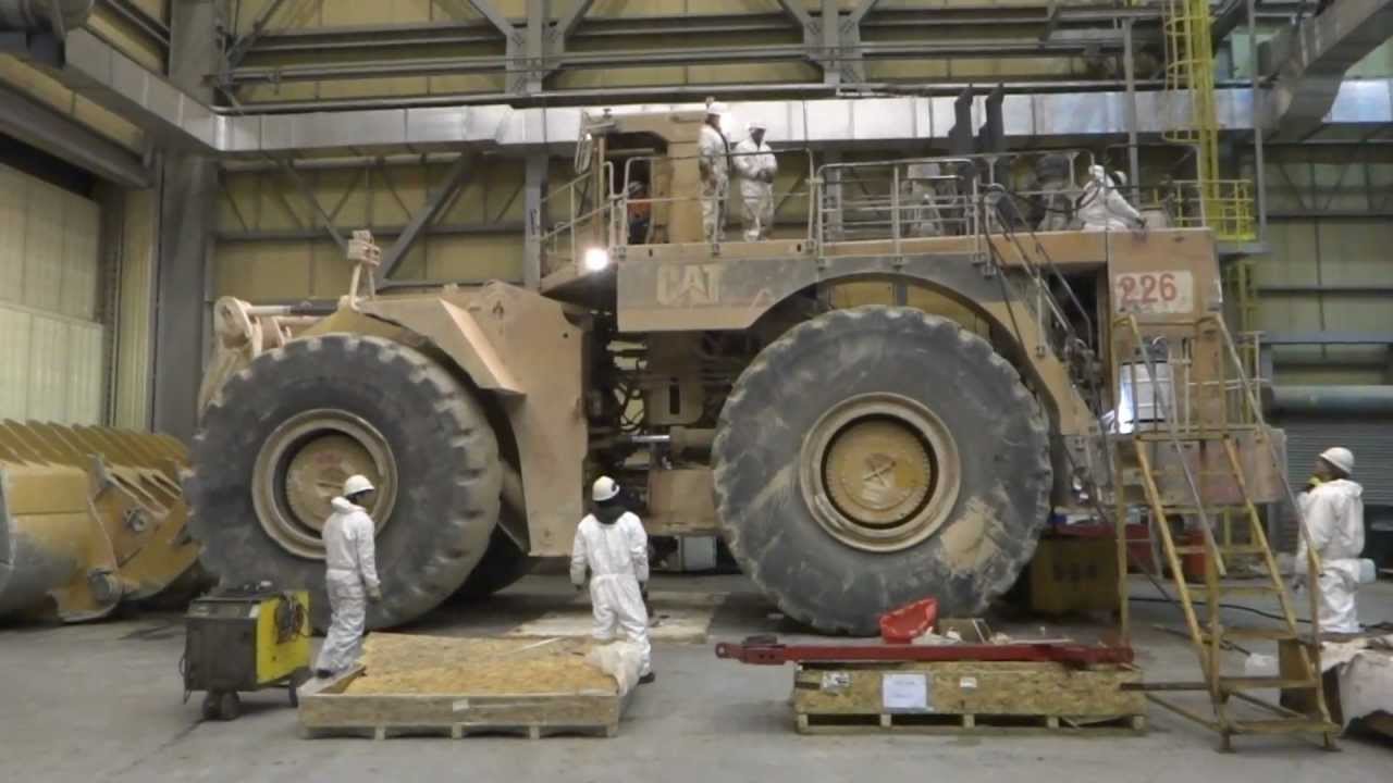 Caterpillar 994D - YouTube
