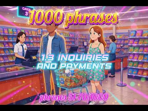 Paying and Asking Questions: Section 1.3 (51-70/1000 Phrases) 💸