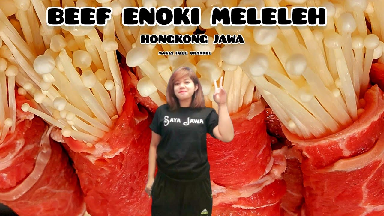 Resep Cara Masak jamur enoki daging sapi bikin meleleh ...