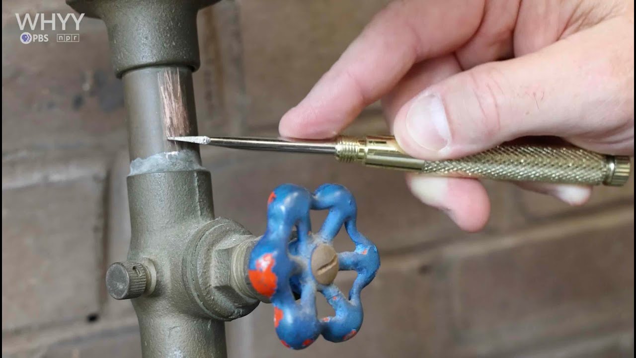 How to check pipes for lead - YouTube