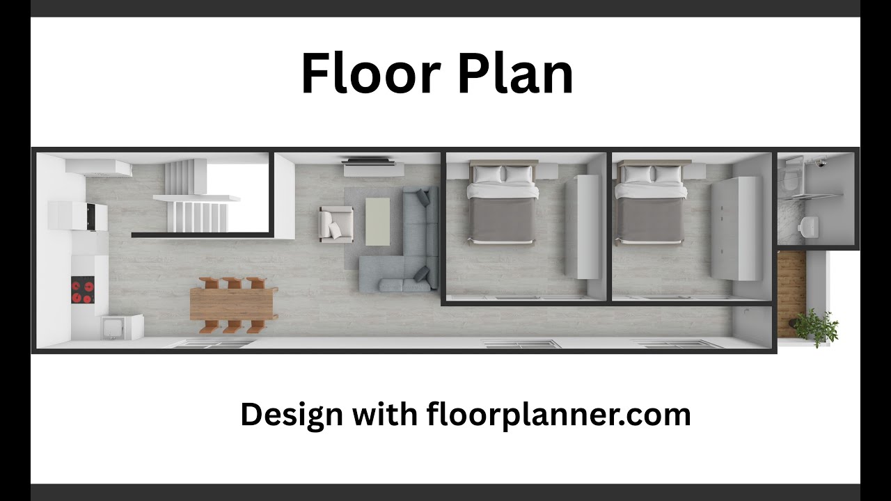 2D 3D Floor Plan with Floorplanner.com | Interior Exterior with Floorplanner - YouTube