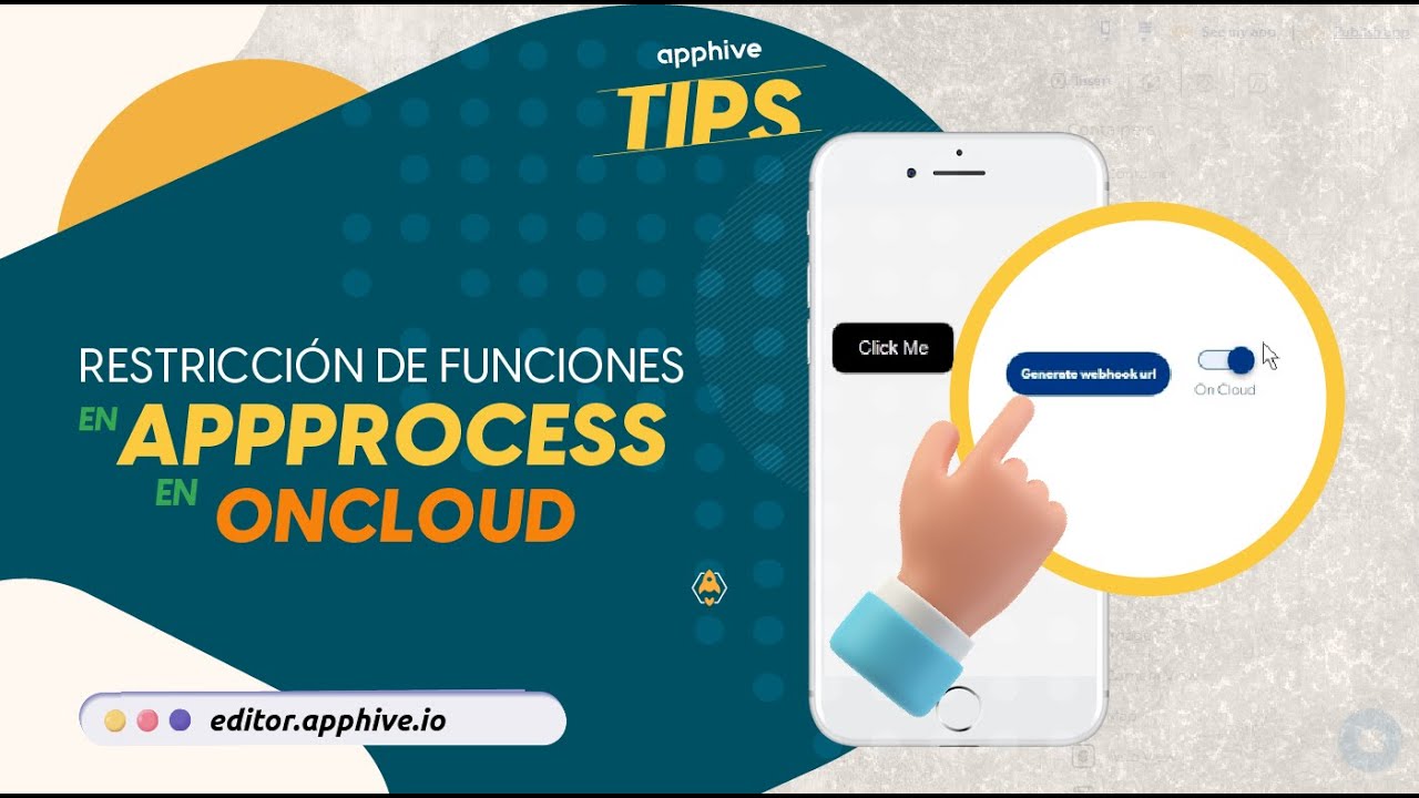 Restricción de funciones en App process onCloud | APPHIVE TIP - YouTube