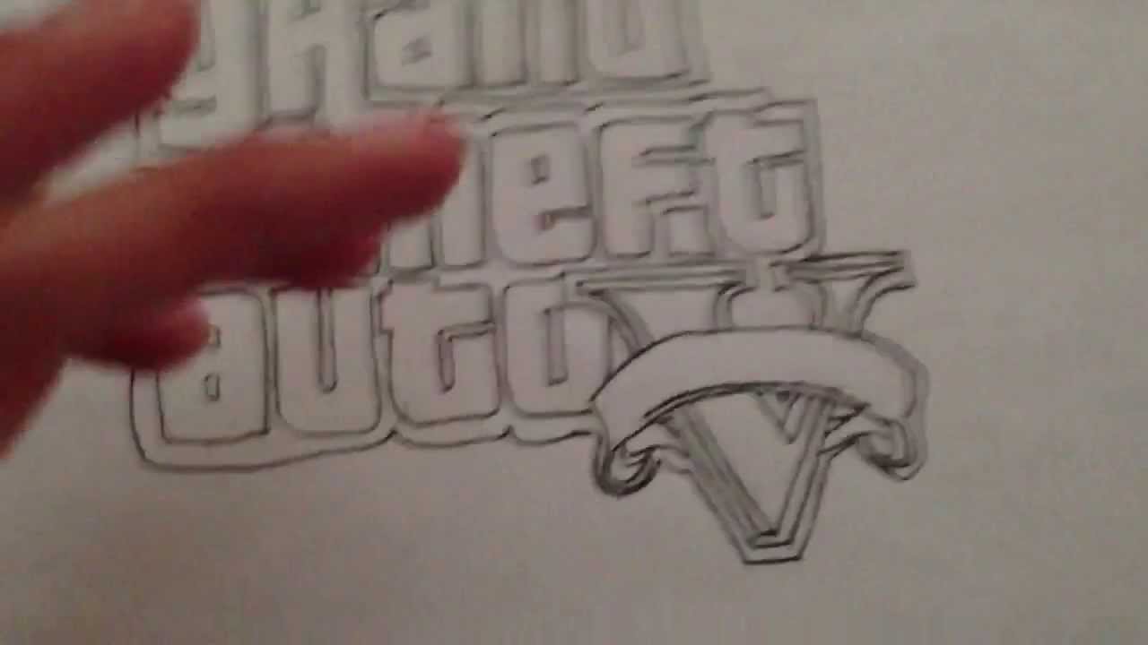 Gta 5 drawing part 1 - YouTube