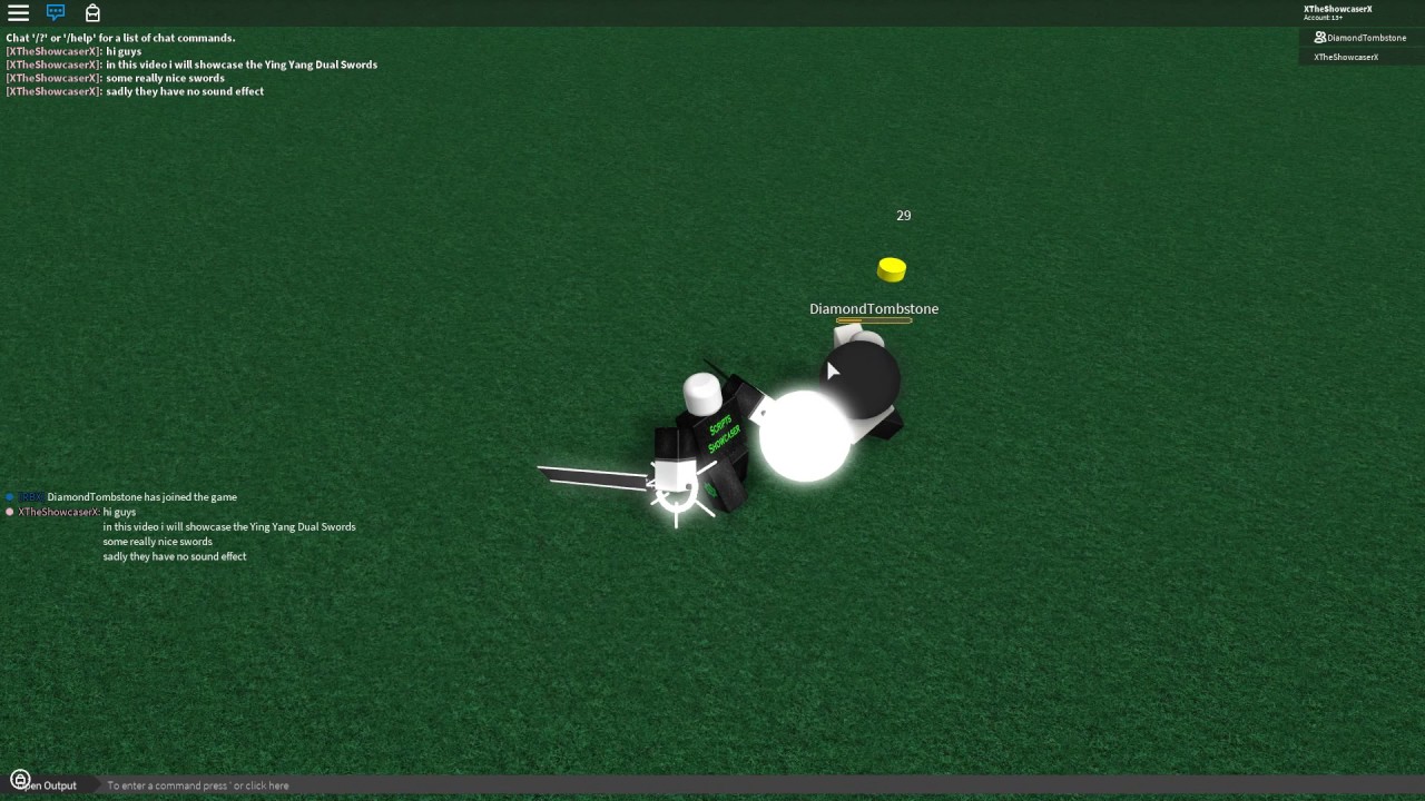 Roblox Script Showcase Episode#550/Ying Yang Dual Swords - YouTube